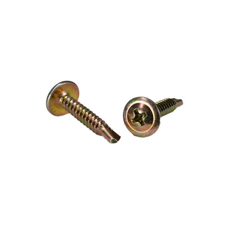 Self Drill Screws Button Head Philips Drive Zinc Plated - Elite Bolts ...