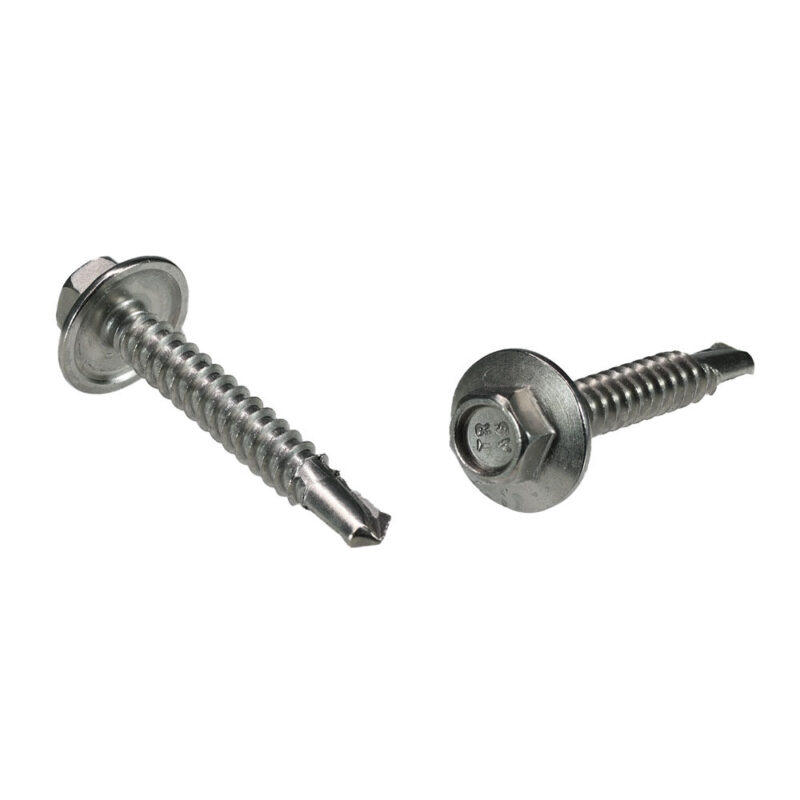 Self Drill Screw Hex Head 304 (A2) Stainless - Elite Bolts and Fasteners