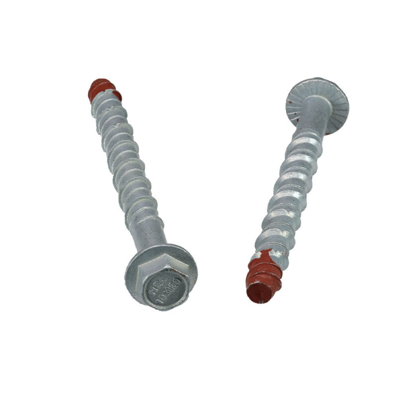 Screw Bolt Anchor Hex Head Galvanised. - Elite Bolts and Fasteners